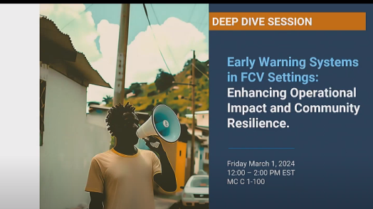 Disaster - Fragility, Conflict and Violence Nexus | GFDRR